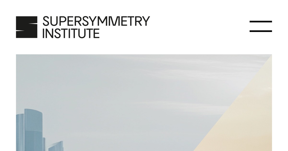 Supersymmetry Institute: